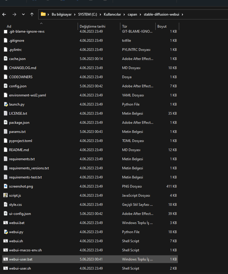 Stable Diffusion Windows Üzerine Kurulumu